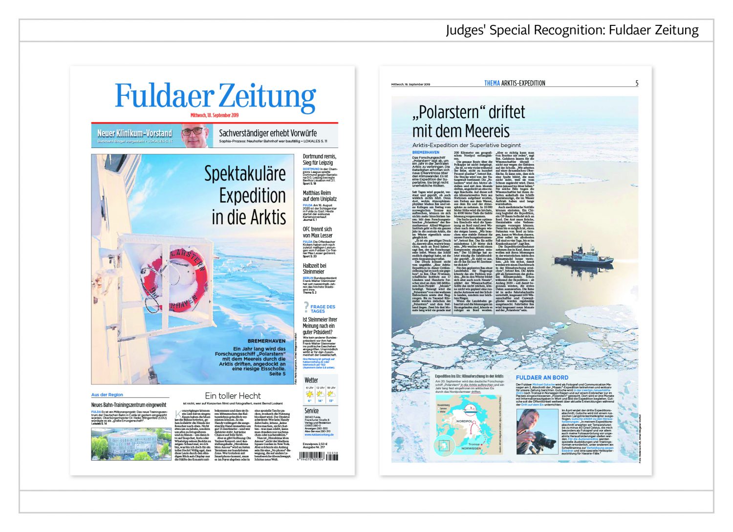 21. European Newspaper Award – European Newspapers of the Year ...
