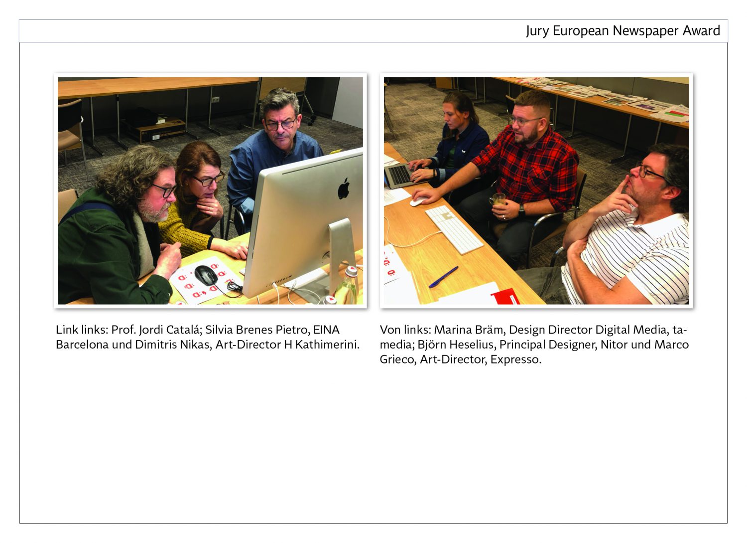 21st European Newspaper Award – List of Winners – European Newspaper Award