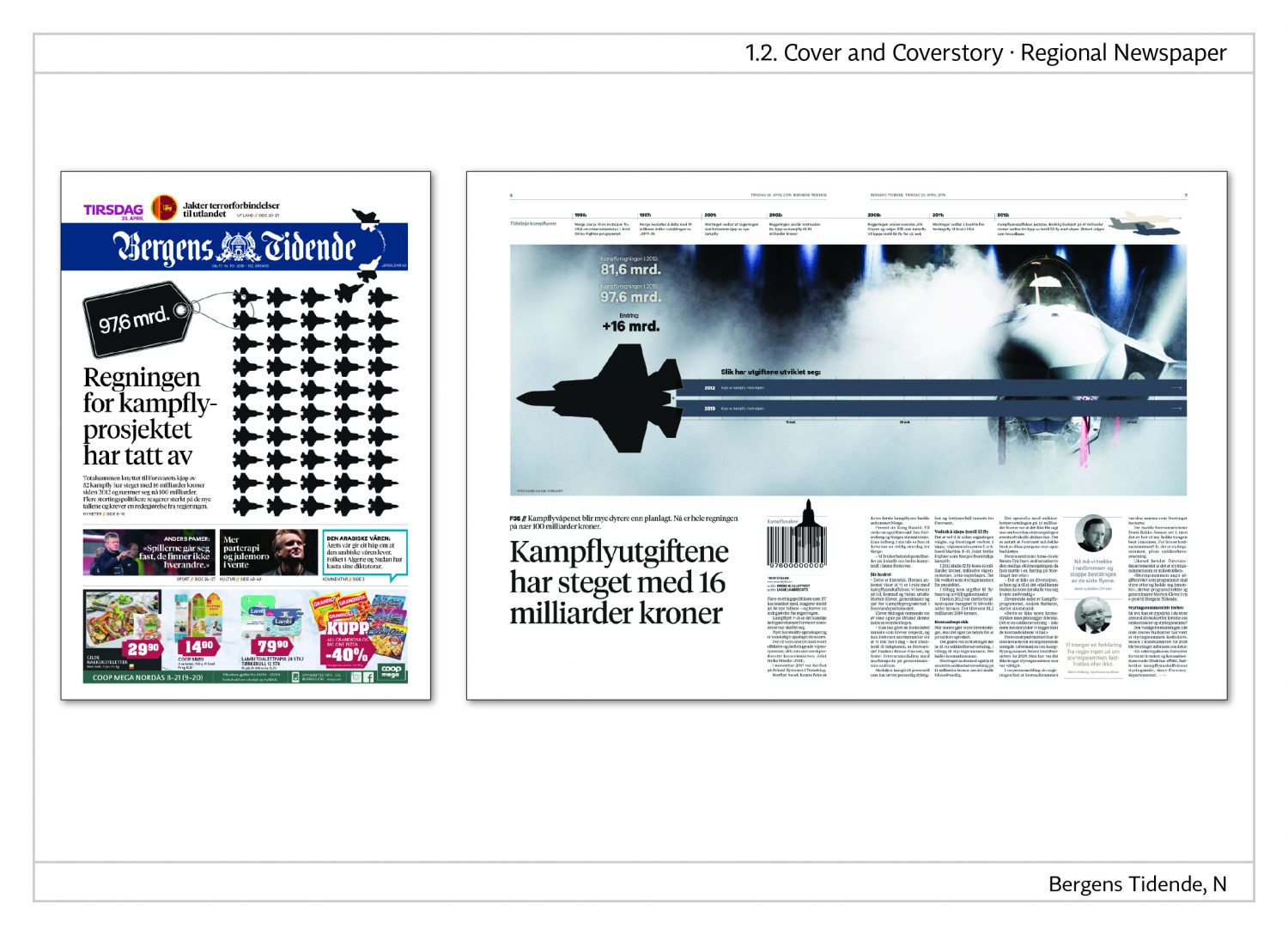 Cover und Coverstory – European Newspaper Award
