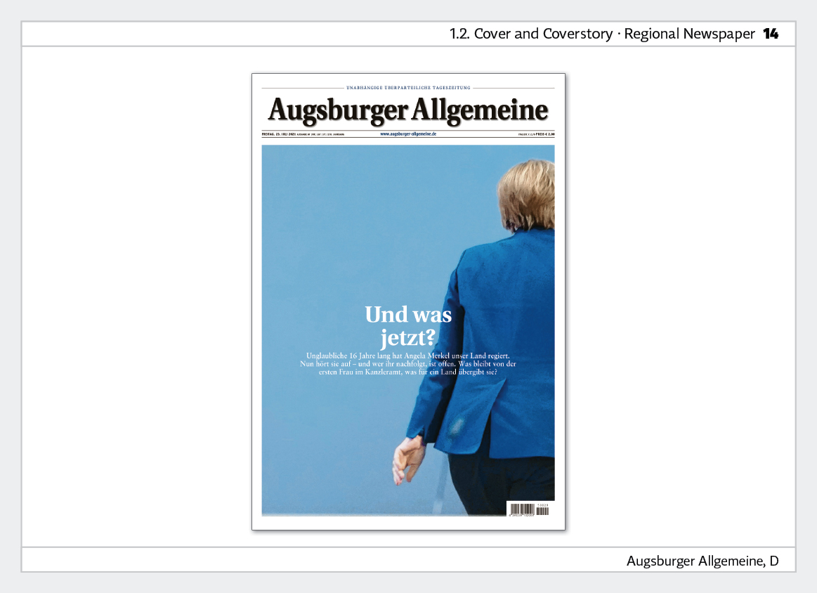 23. European Newspaper Award – Cover and Coverstory – European ...