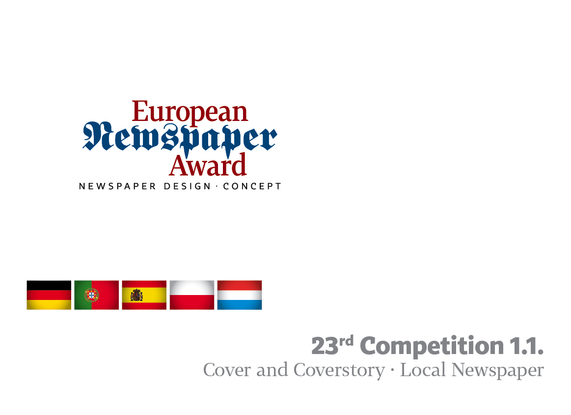 23. European Newspaper Award – Cover and Coverstory – European ...