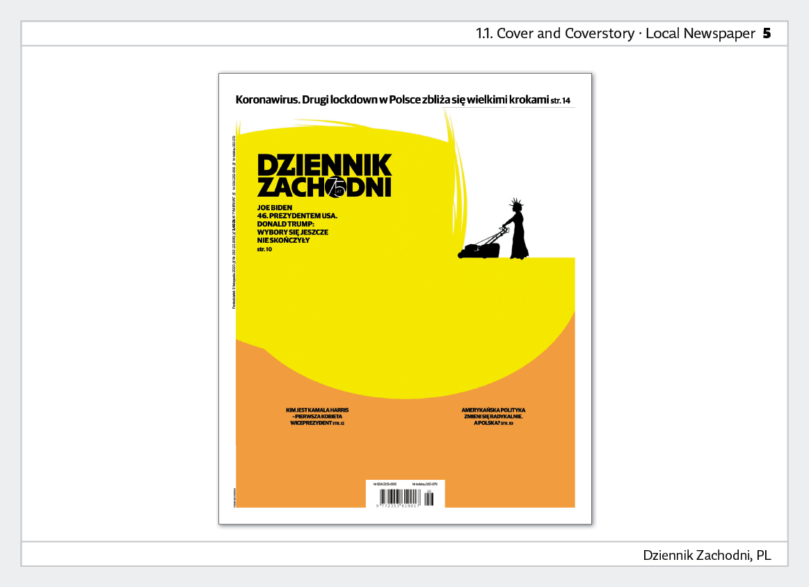 23. European Newspaper Award – Cover and Coverstory – European ...