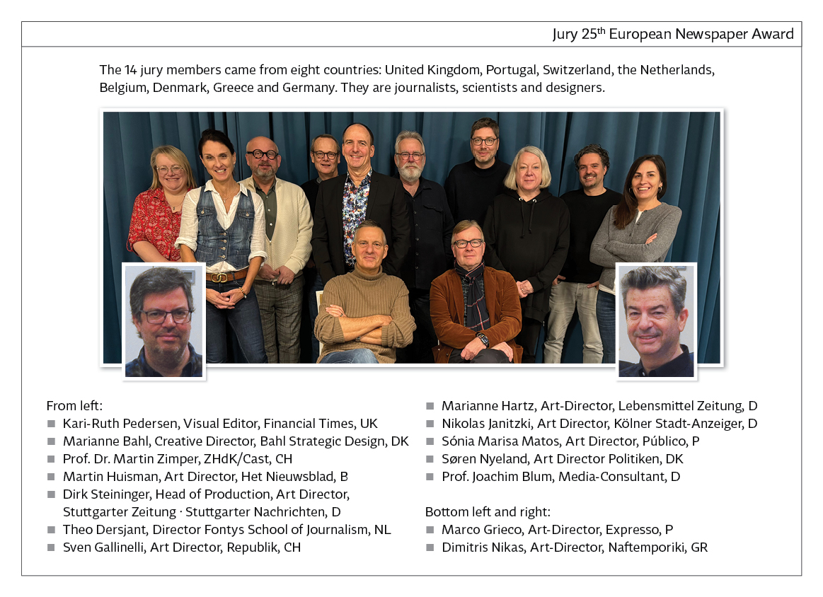 25. European Newspaper Award – Winner – European Newspaper Award